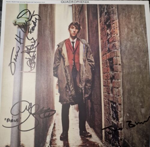 popsike.com - Quadrophenia signed (MOD) memorabilia Exclusive Green ...
