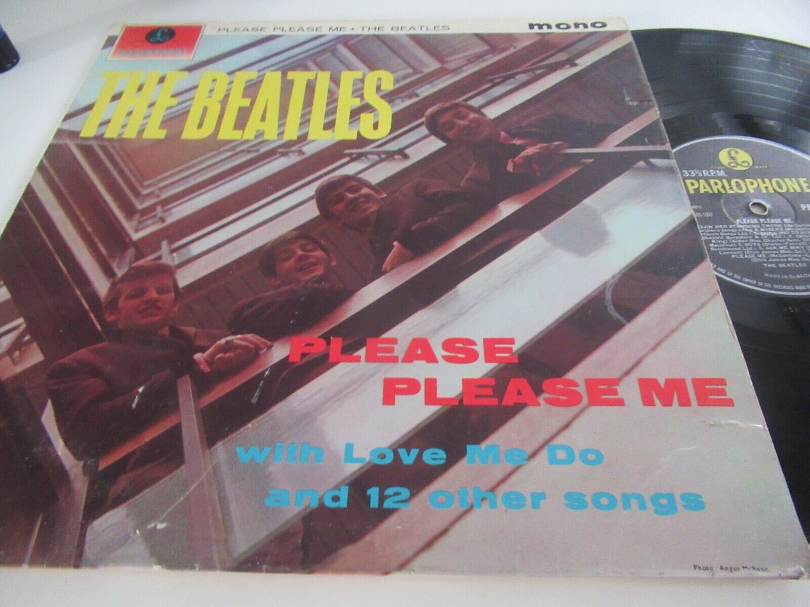 popsike.com - BEATLES..PLEASE PLEASE ME..VERY NICE EARLY MONO UK ISSUE ...