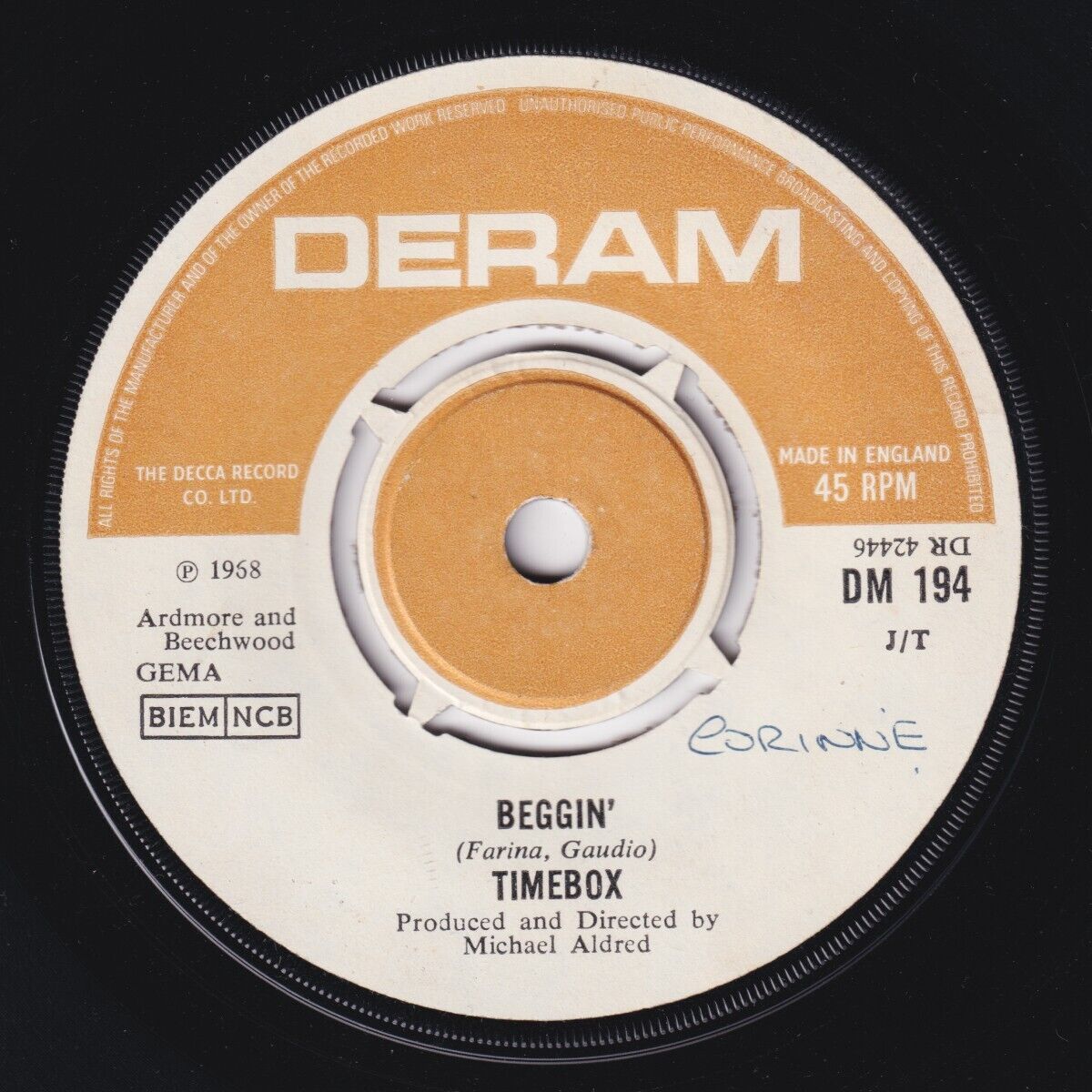 popsike.com - TIMEBOX Beggin RARE orig UK 45 northern soul MOD DANCER ...