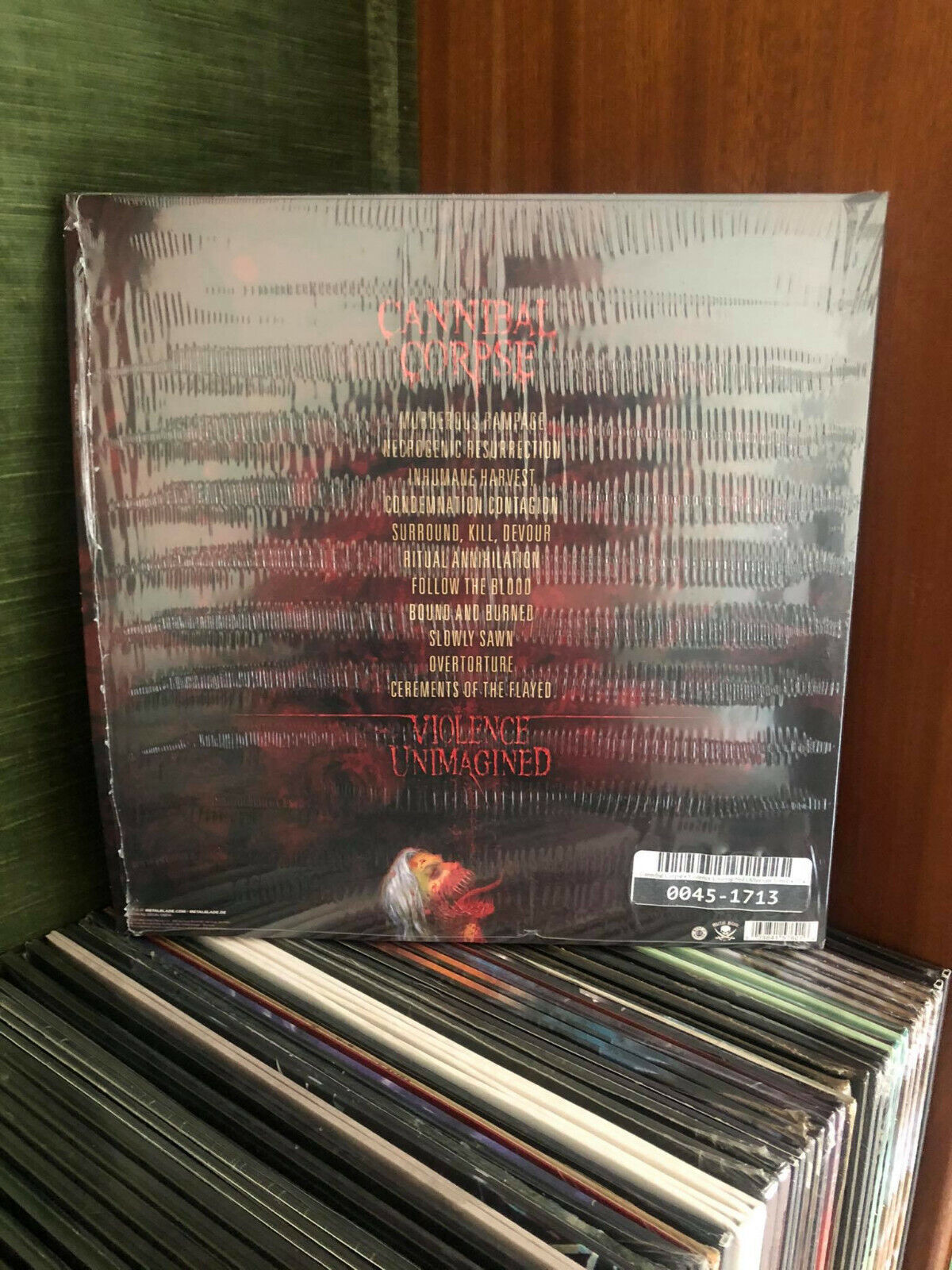 popsike.com - CANNIBAL CORPSE violence unimagined LP rare US first ...