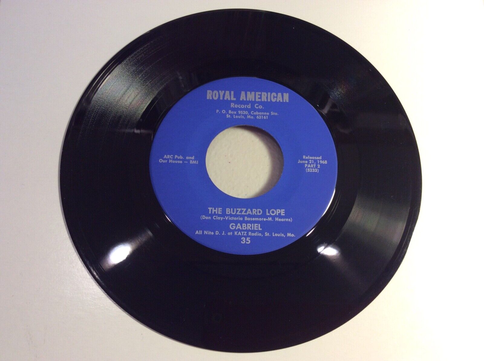 popsike.com - GABRIEL-ROYAL AMERICAN 35-THE BUZZARD LOPE/PT 2 ST LOUIS ...