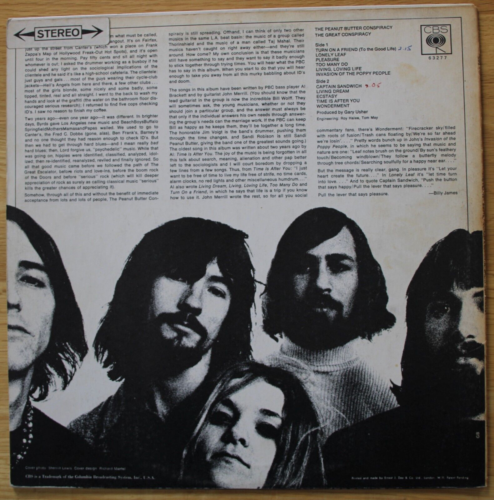 popsike.com - Peanut Butter Conspiracy - The Great Conspiracy - 1967 ...