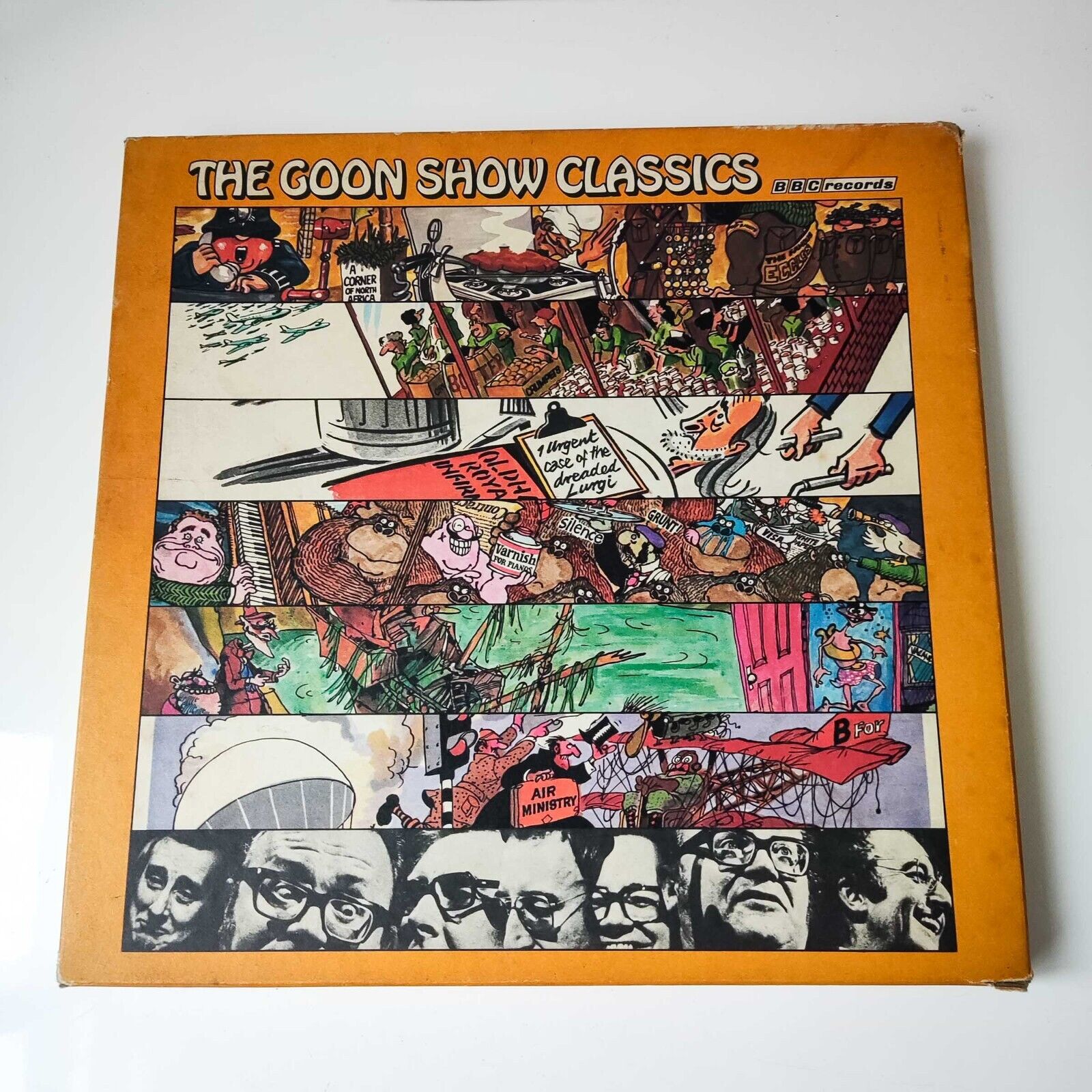 popsike.com - THE GOONS - THE GOON SHOW CLASSICS BOX SET | 7 X VINYL ...