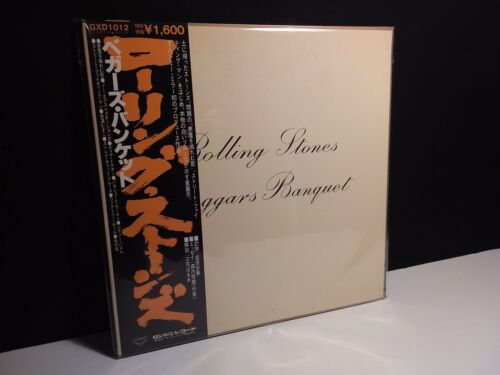 popsike.com - ROLLING STONES"Beggars Banquet" Lp Japan-Obi-Vinyl Japanese Girls Bleed Exile ...