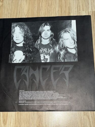 popsike.com - CANCER To The Gory End 1990 Vinyl Solution Death Metal ...