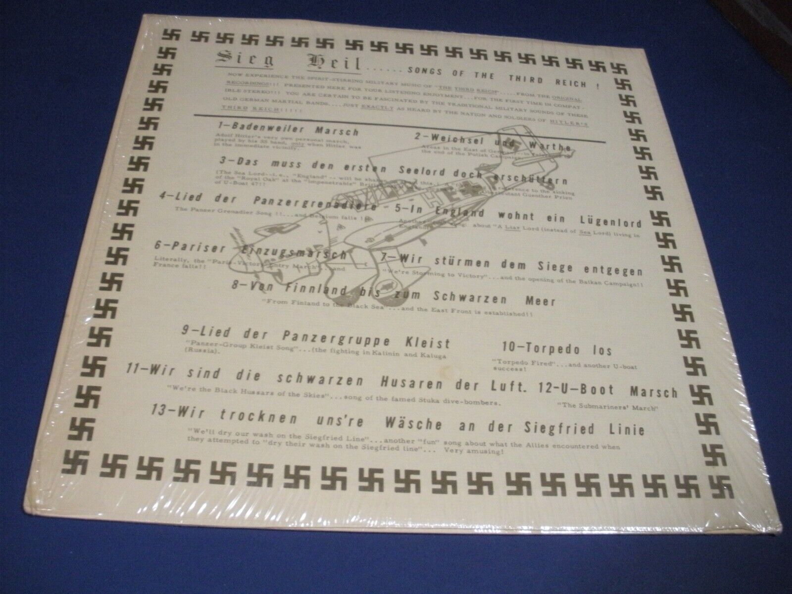 popsike.com - Sieg Heil Songs of the Third Reich Hitler LP Record Album ...