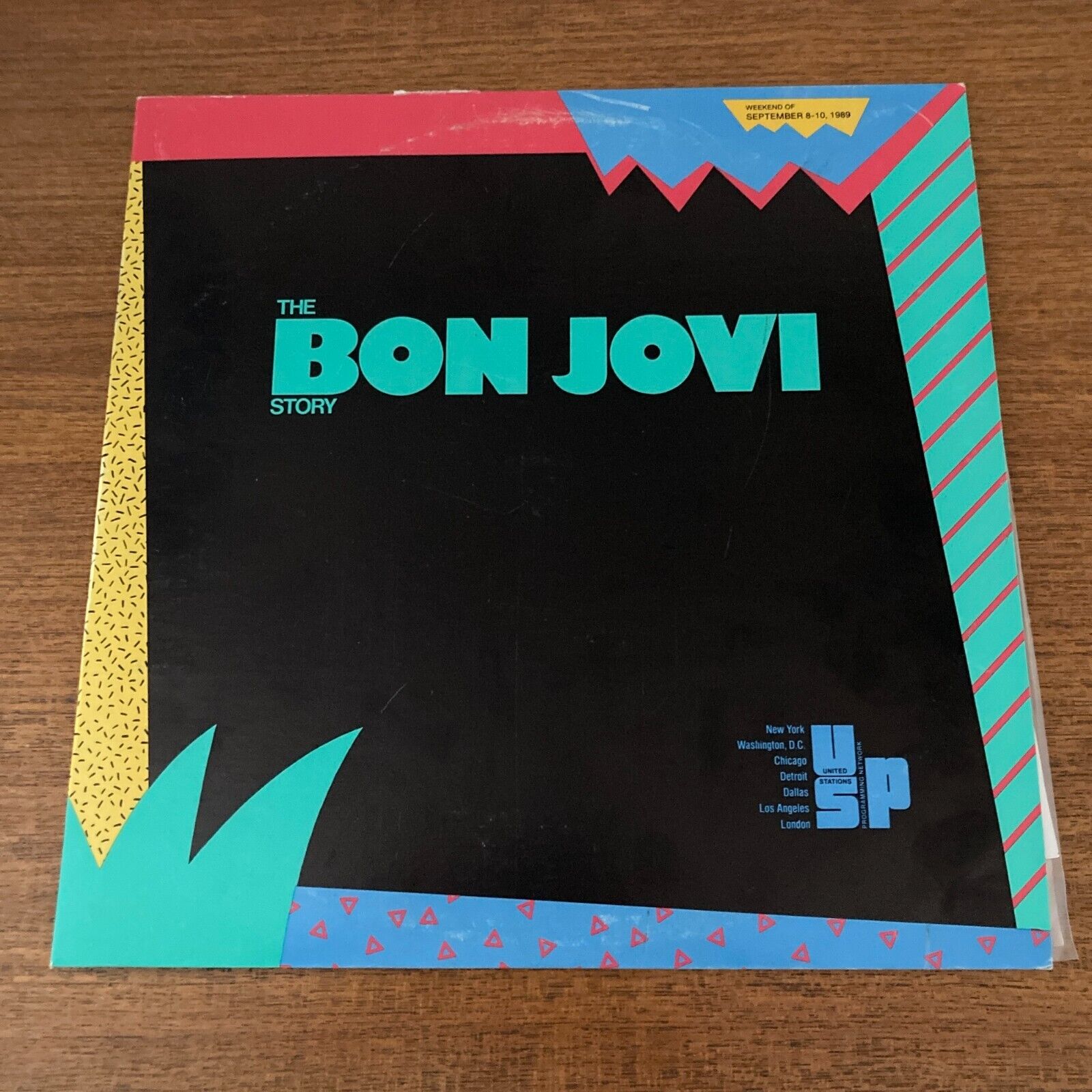 popsike.com - The Bon Jovi Story 2 LP Translucent Vinyl Radio Show ...