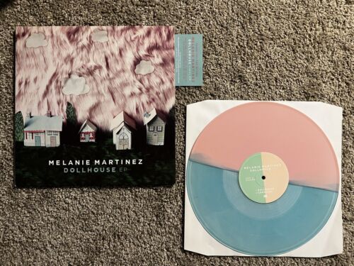 popsike.com - Dollhouse EP Melanie Martinez Two Toned (Pink/Blue) Vinyl ...
