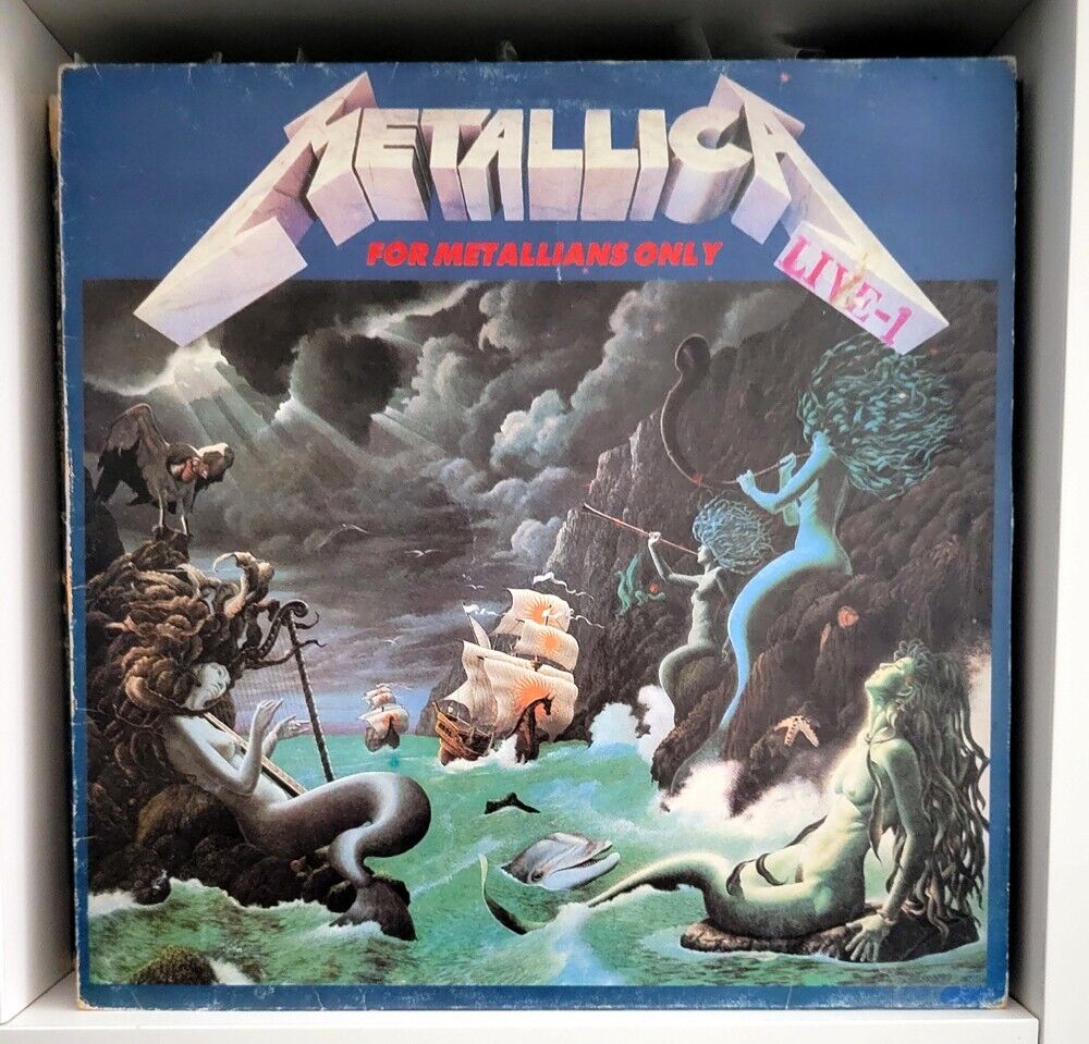 popsike.com - METALLICA - For Metallians Only, Rare Unofficial Gray ...