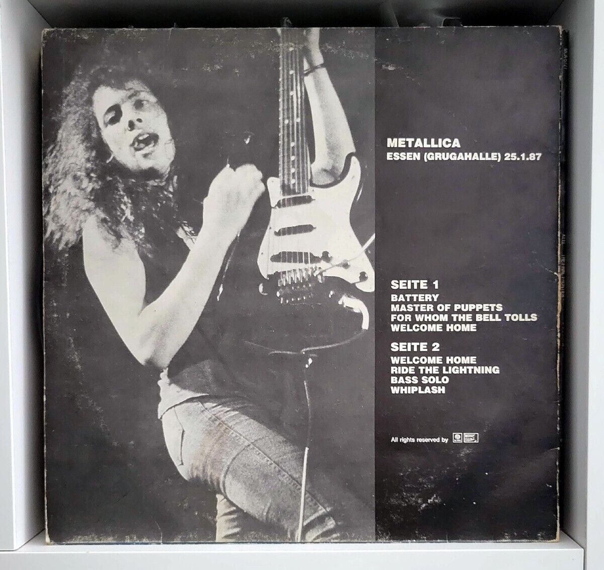 popsike.com - METALLICA - For Metallians Only, Rare Unofficial Gray ...