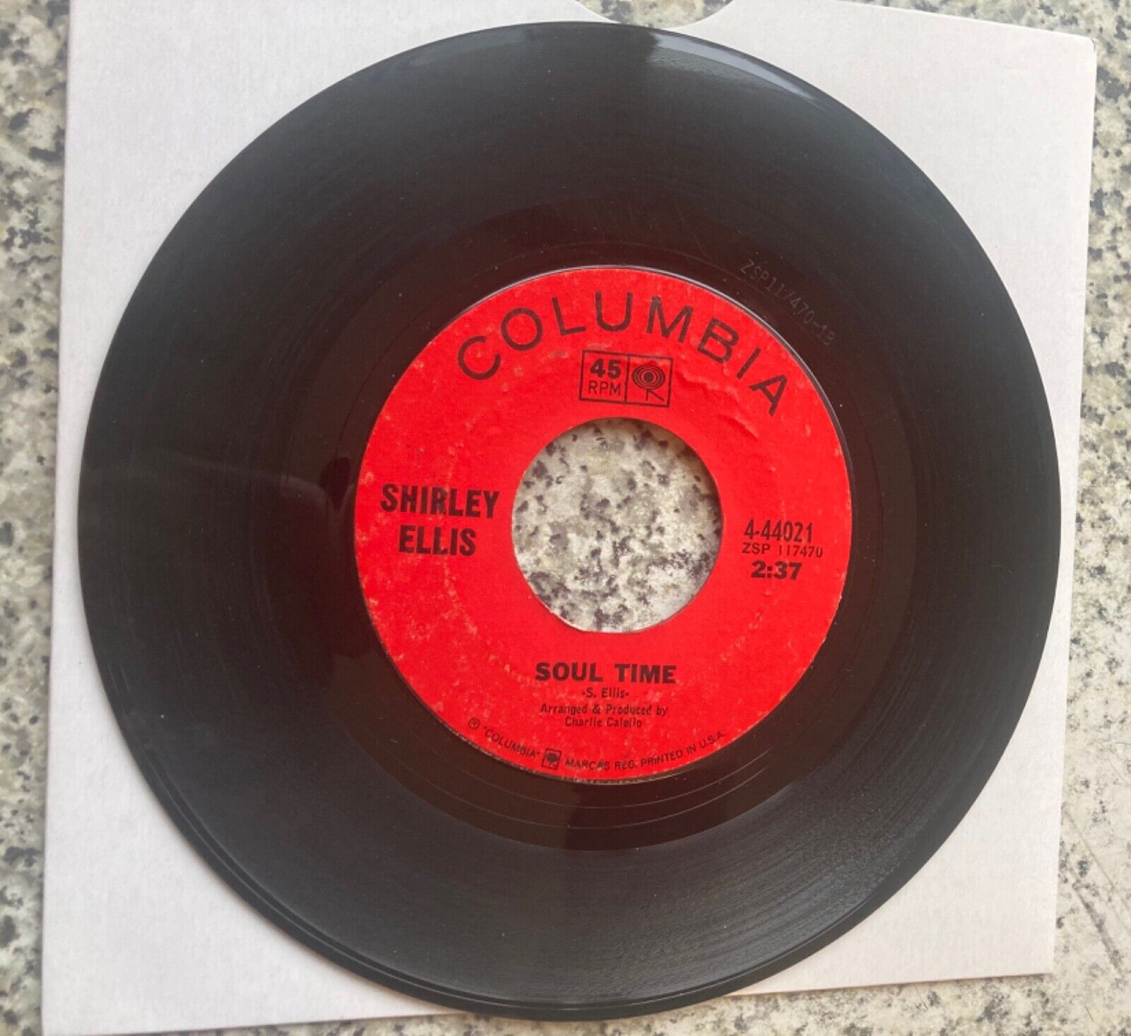 popsike.com - Soul Time- Shirley Ellis - 7” Vinyl ORIGINAL - auction ...