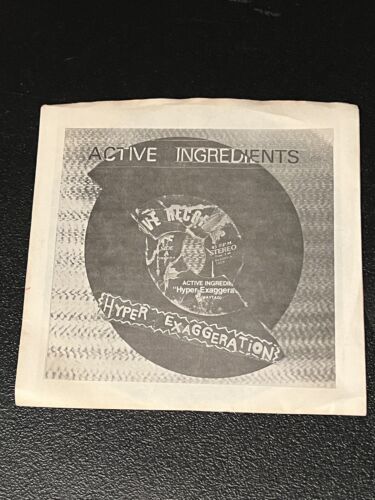 popsike.com - Active Ingredients -Hyper Exaggeration/Bird On Fire 7 ...
