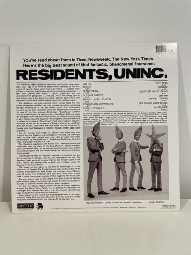 popsike.com - The Residents Meet The Residents Vinyl Reissue mono ...