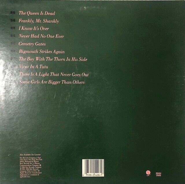 popsike.com - The Smiths The Queen Is Dead Vinyl LP Smiths Morrisey ...