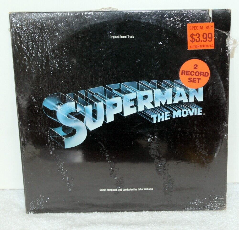popsike.com - Superman The Movie Soundtrack 1978 WB 2BSK-3257 Sealed 2 ...