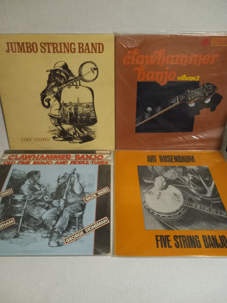 popsike.com - CLAWHAMMER, OLD TIME, JUMBO STRING BAND, HIGHWOODS, ART ...