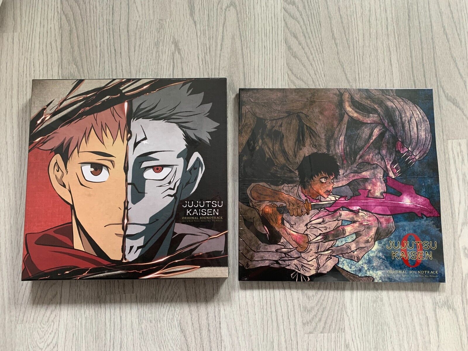 popsike.com - Jujutsu Kaisen Season 1 + JJK 0 Original Soundtrack Vinyl ...