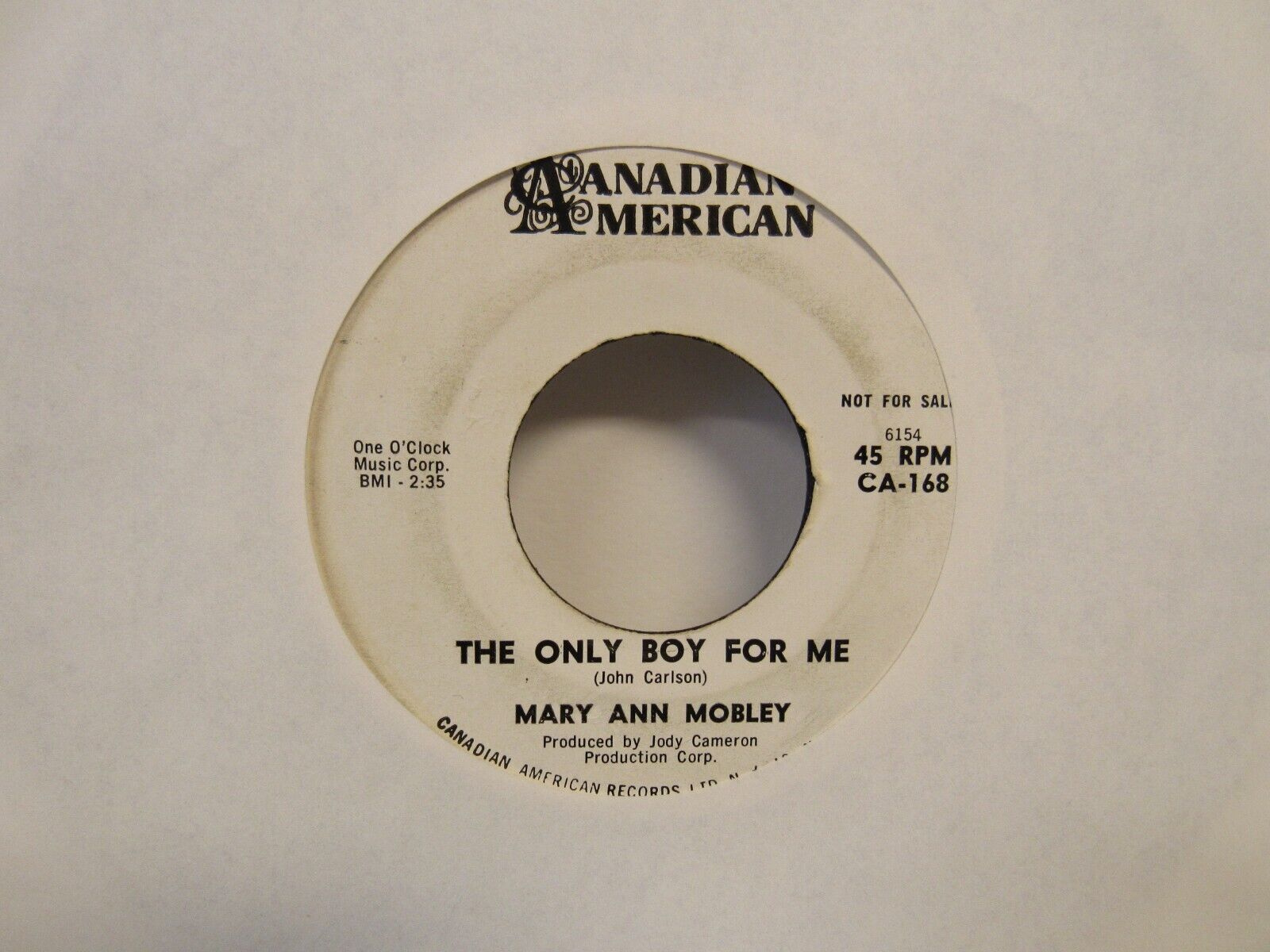 popsike.com - Rare Mary Ann Mobley The Only Boy For Me/I See A Star ...