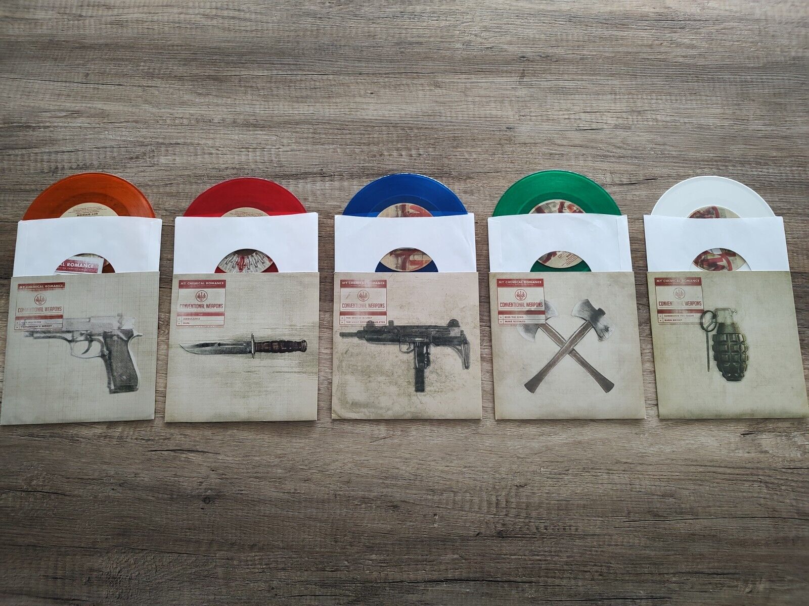 popsike.com - Conventional Weapons - My Chemical Romance , Vinyl box ...