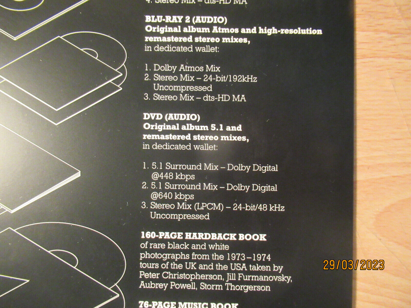 popsike.com - The Dark Side Of The Moon - 50th Anniversary Box Set ...