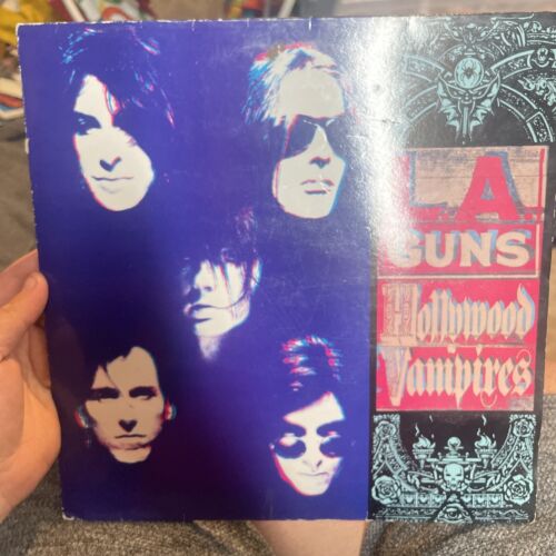 popsike.com - L.A. Guns Hollywood Vampires 1991 vinyl LP ALBUM. RARE ...