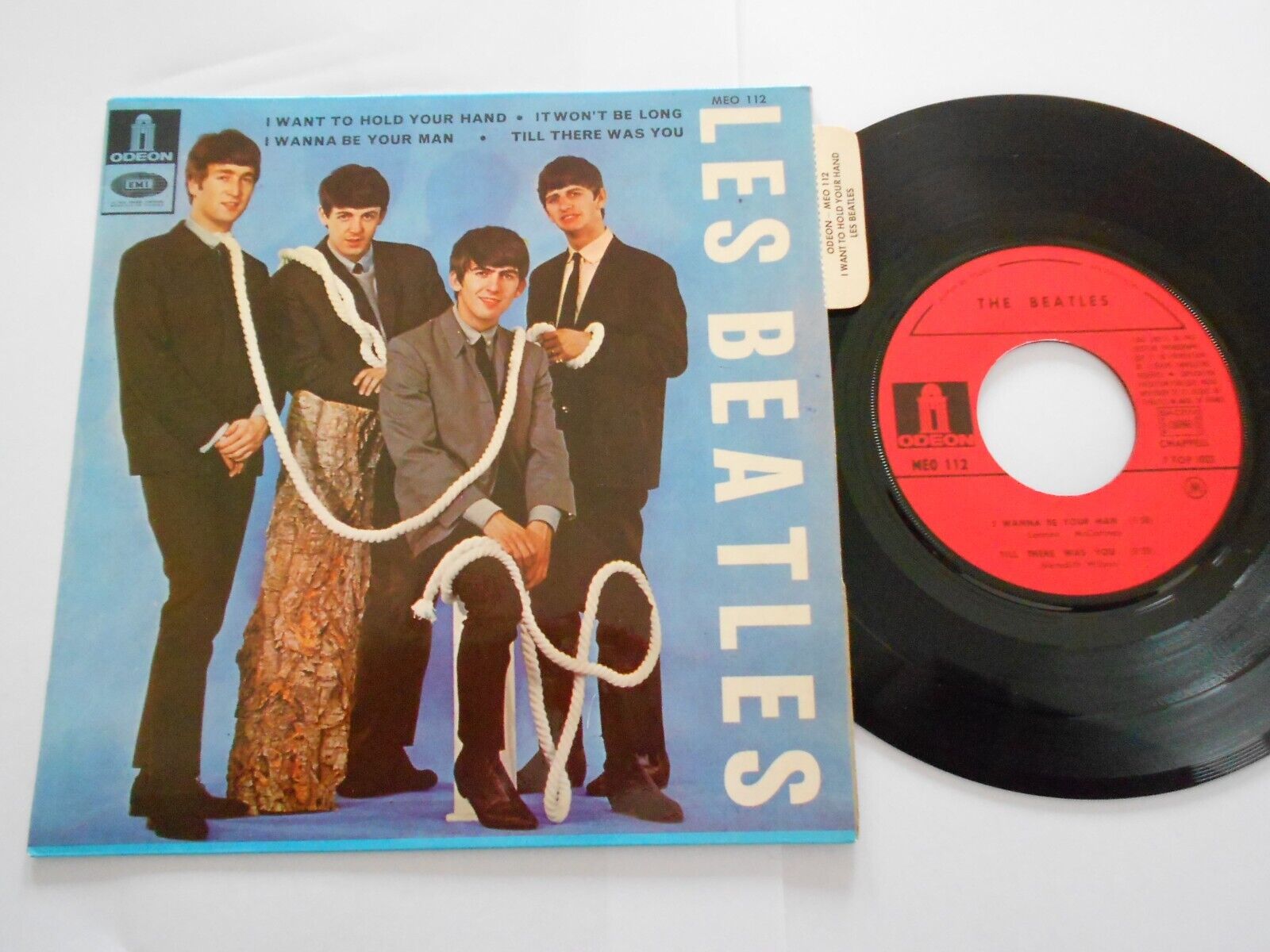 popsike.com - THE BEATLES MEGA RARE FRENCH EP I WANT TO HOLD YOUR HAND ...