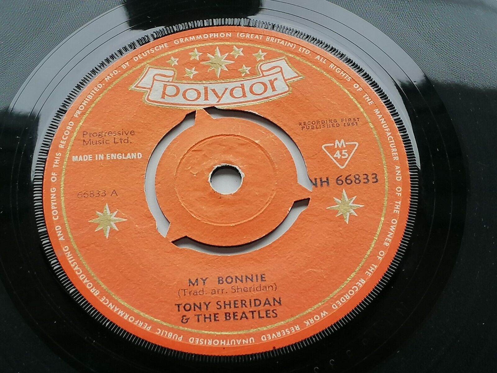 popsike.com - THE BEATLES 1962 POLYDOR 45 MY BONNIE JAN 1962 COMPLETE ...