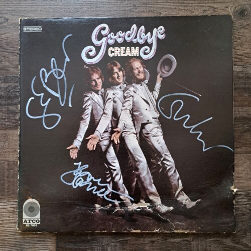popsike.com - Cream Goodbye Vinyl Album AUTOGRAPED by Ginger Baker ...