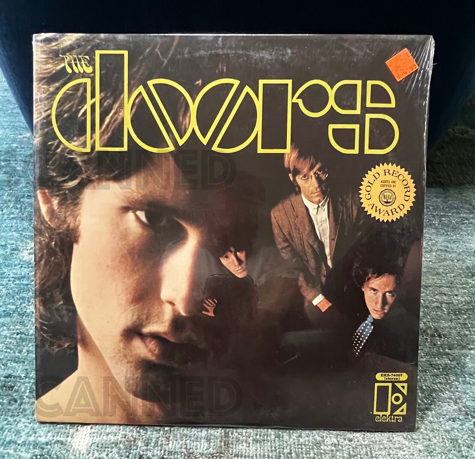 popsike.com - THE DOORS debut album ORIGINAL SEALED GOLD RECORD AWARD ...