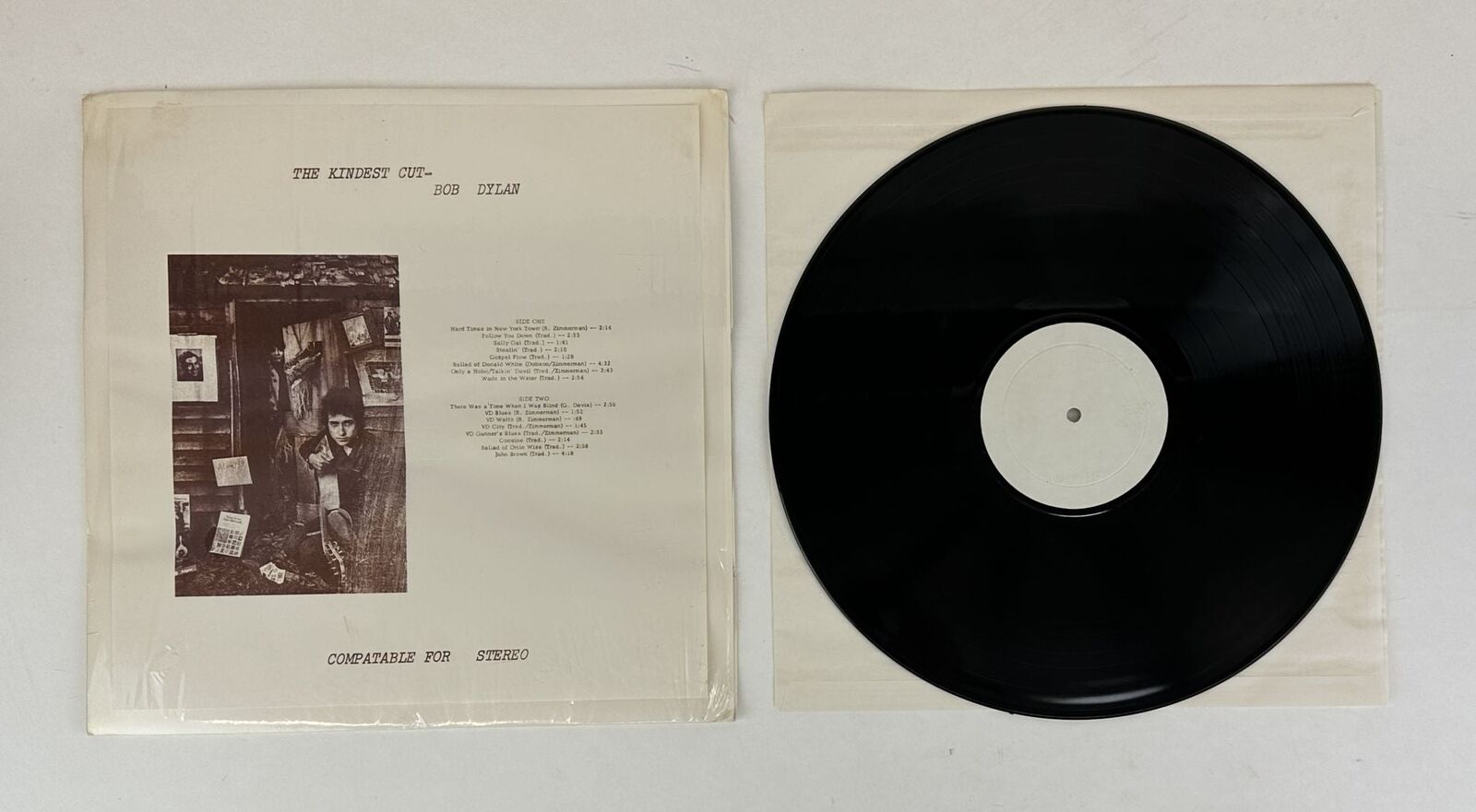 popsike.com - Bob Dylan / THE KINDEST CUT and WALKING DOWN THE LINE ...