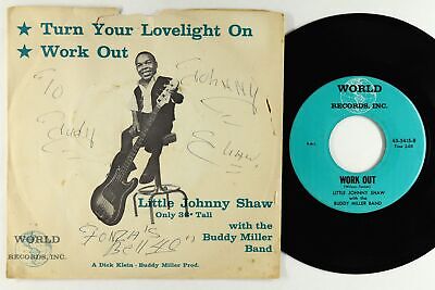 popsike.com - R&B Soul Mod 45 - Little Johnny Shaw - Work Out - World ...