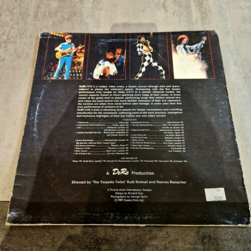 popsike.com - Queen - Queen Rare Live a Concert Through Time and Space ...