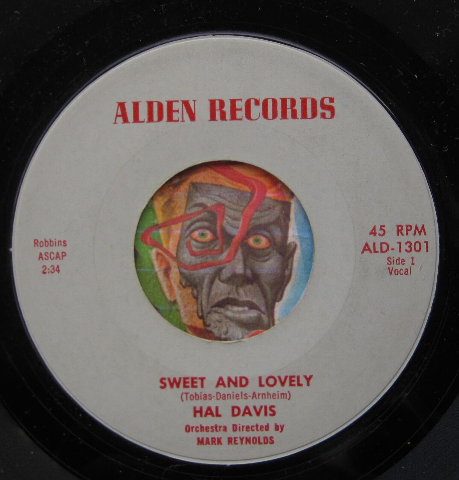 popsike.com - HEAR Hal Davis 45 Sweet And Lovely / My Young Heart ALDEN ...