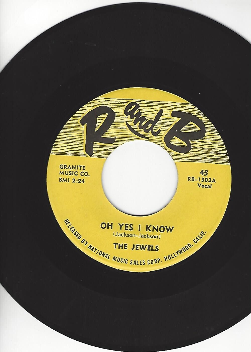popsike.com - THE JEWELS- "A FOOL IN PARADISE"/"OH YES I KNOW"- R and B ...