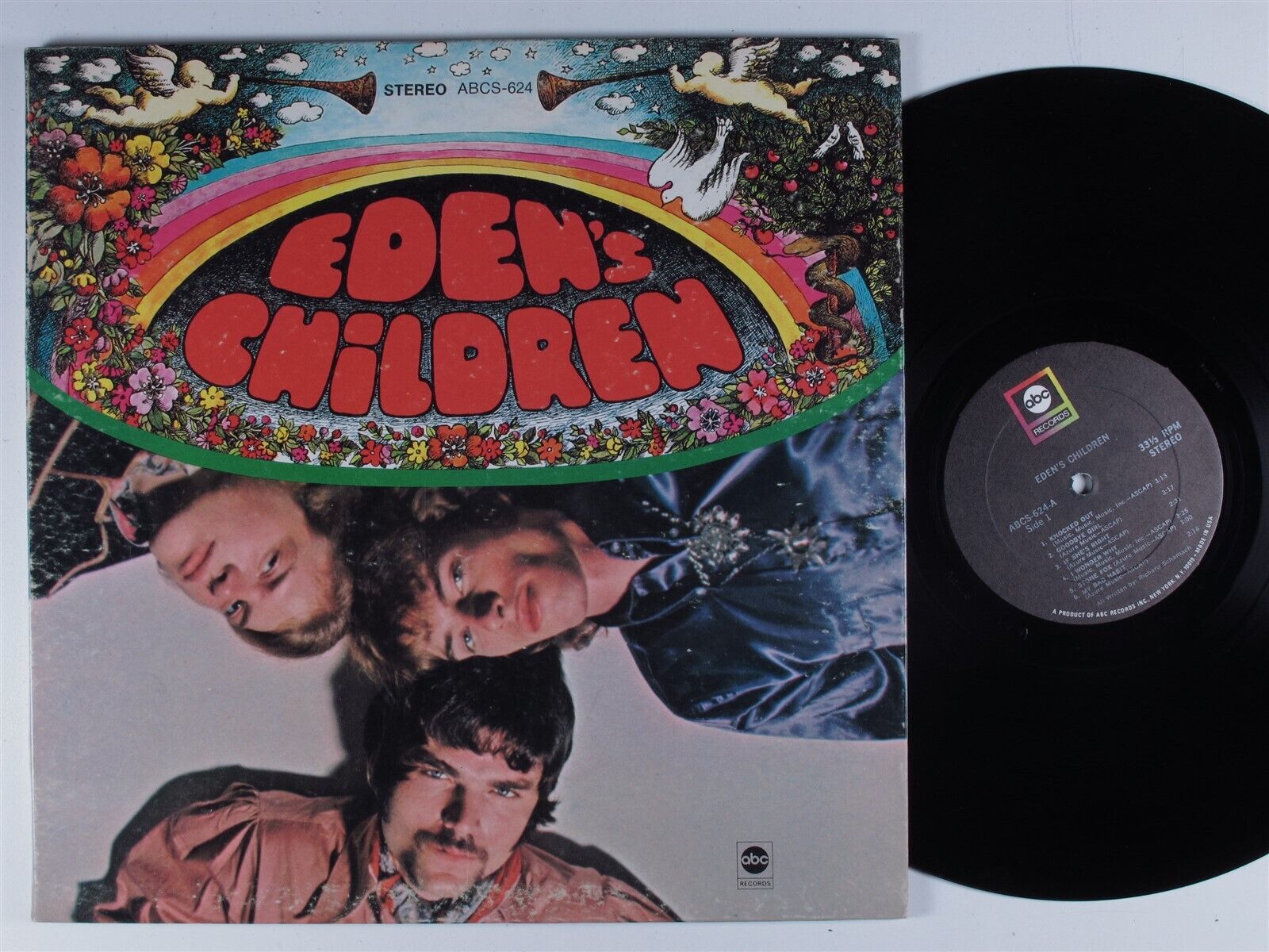 popsike.com - EDEN'S CHILDREN Self Titled ABC ABCS-624 LP VG+ gatefold ...