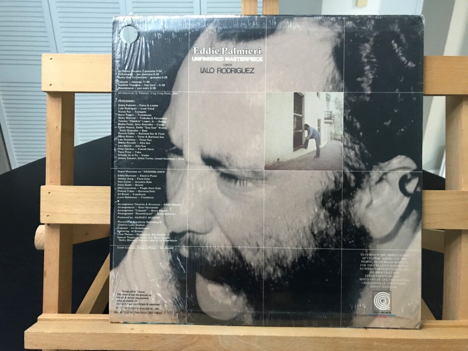 popsike.com - EDDIE PALMIERI UNFINISHED MASTERPIECE COCO RECORDS CLP ...
