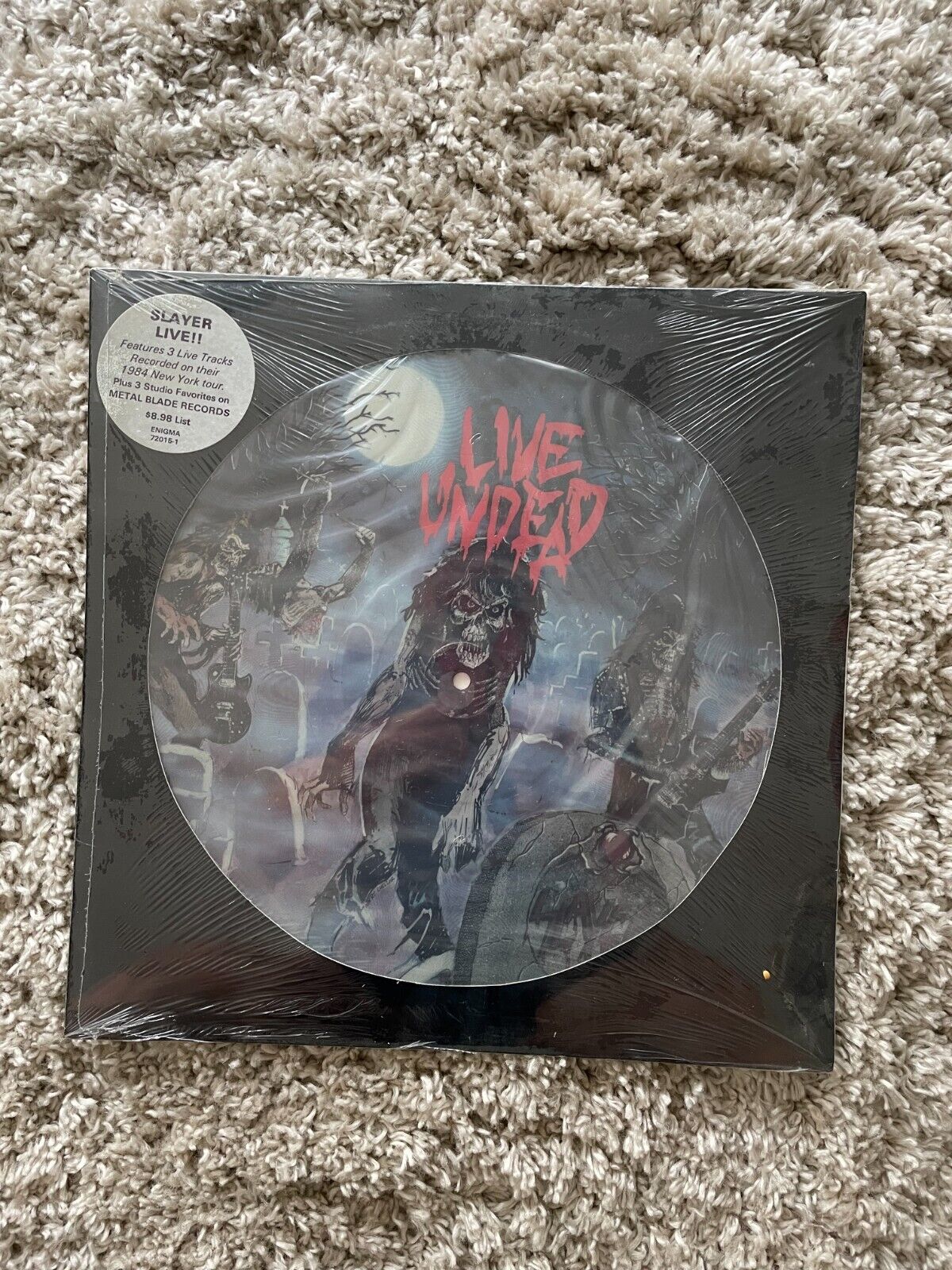 popsike.com - Slayer live undead Picture Vinyl ovp - auction details