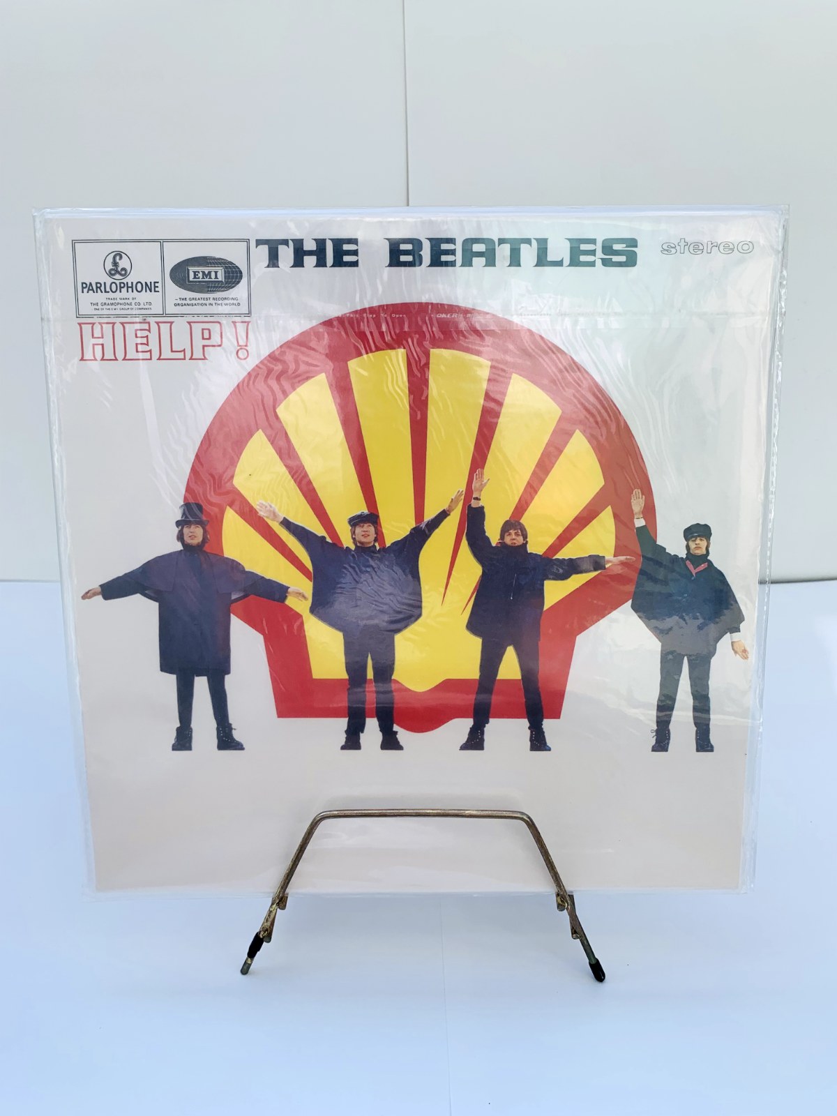popsike.com - The Beatles "Help" -Shell Corp Limited Release RARE ...