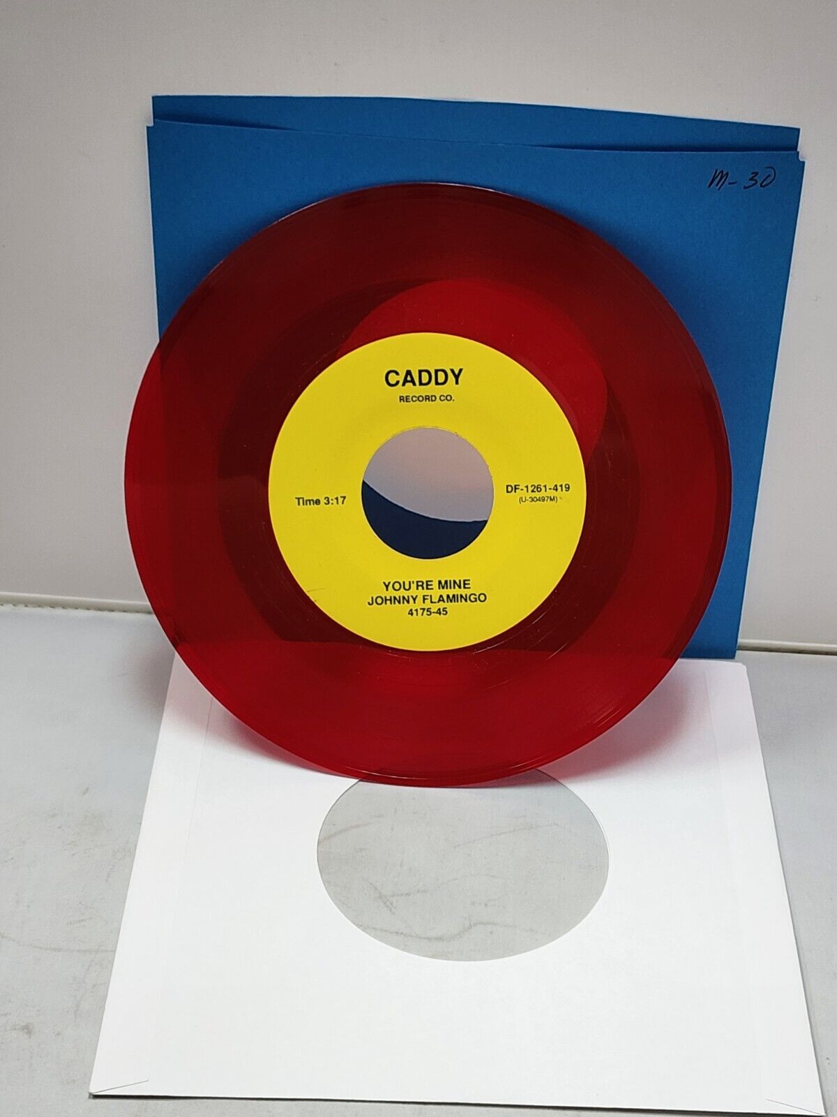 popsike.com - Johnny Flamingo 45 You're Mine / Is It A Dream CADDY 4175 ...