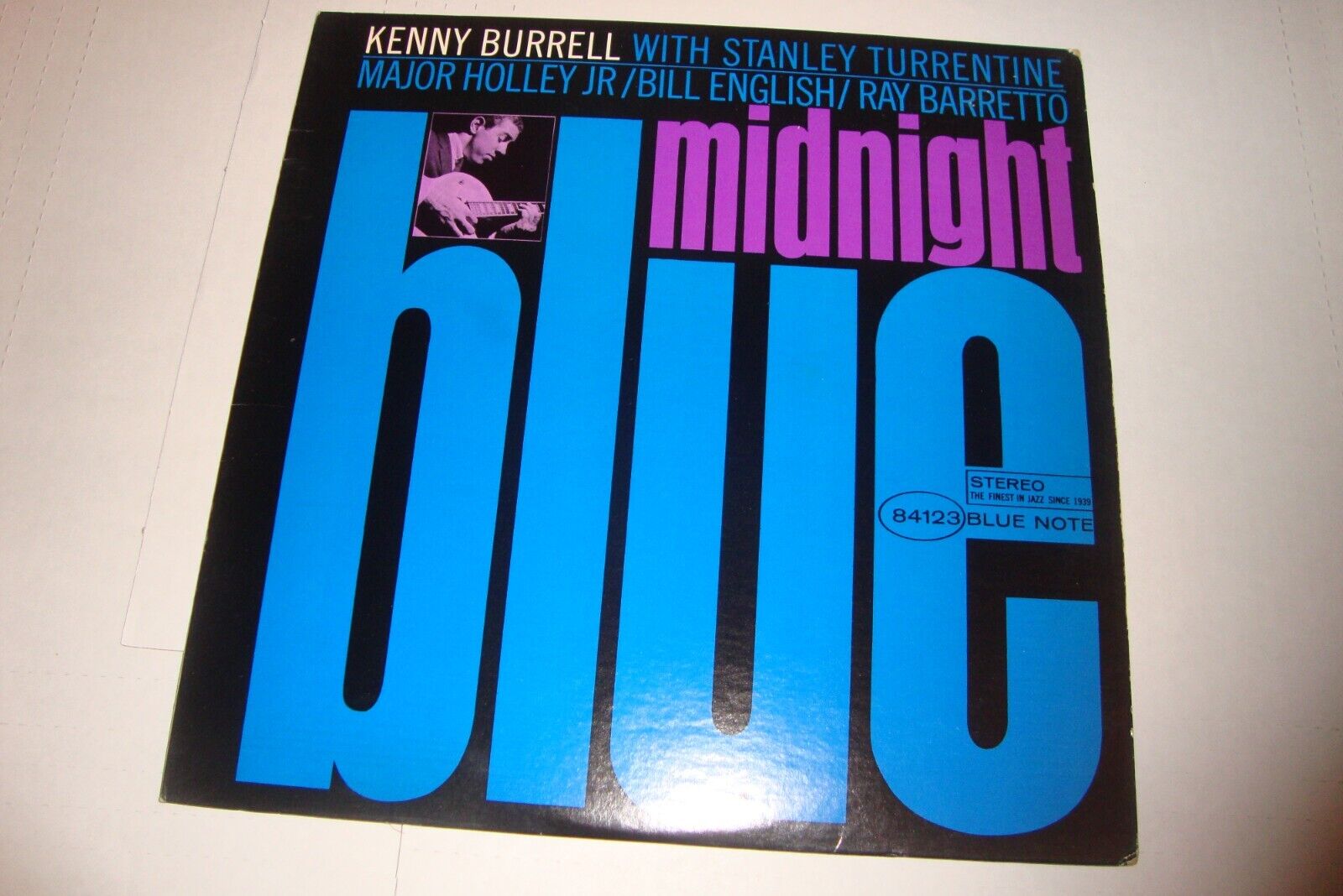 popsike.com - KENNY BURRELL- MIDNIGHT BLUE - BLUE NOTE LIBERTY REISSUE ...