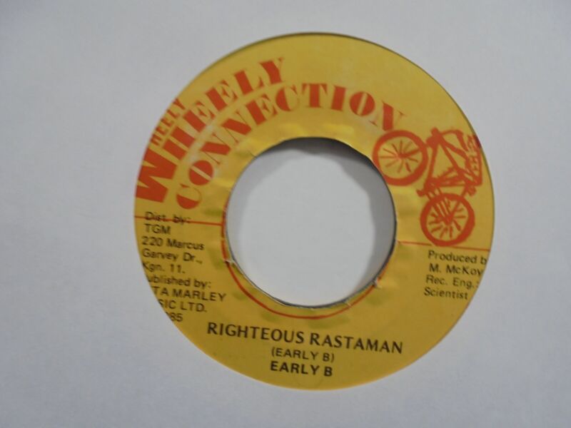 popsike.com - EARLY B righteous Rastaman WHEELY Killer Rub A Dub ...
