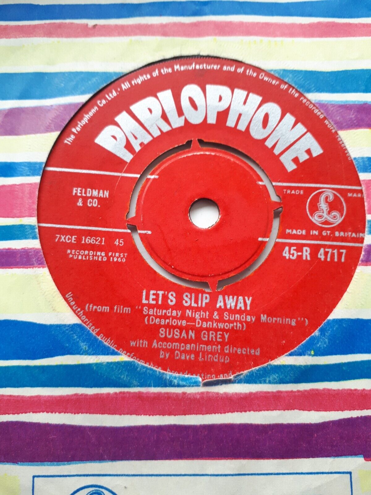 popsike.com - SUSAN GREY - LET'S SLIP AWAY - FROM THE FILM SATURDAY ...