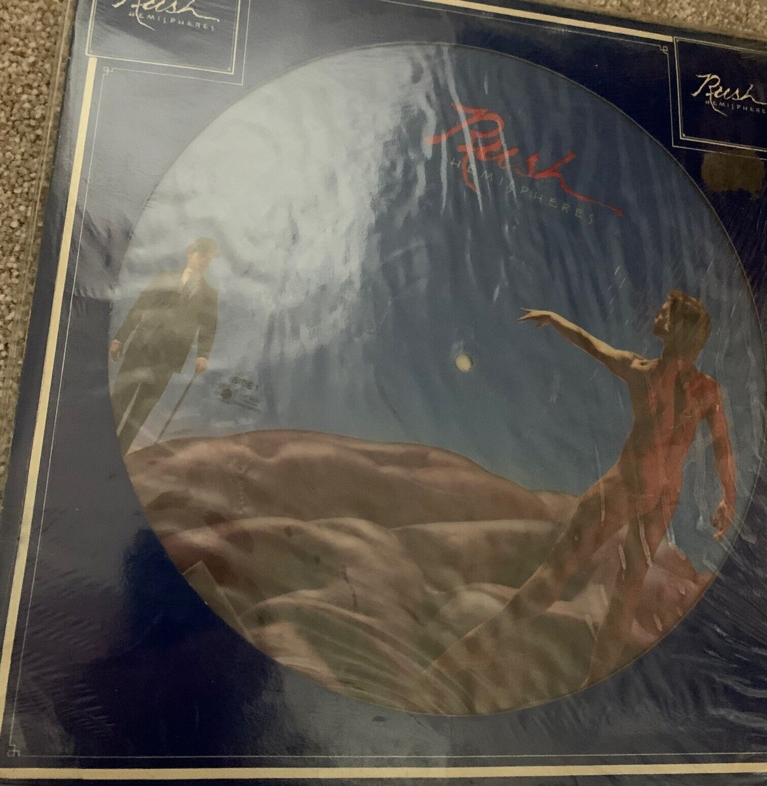 popsike.com - Rush - Hemispheres Picture Disc Album Vinyl - SIGNED BY ...