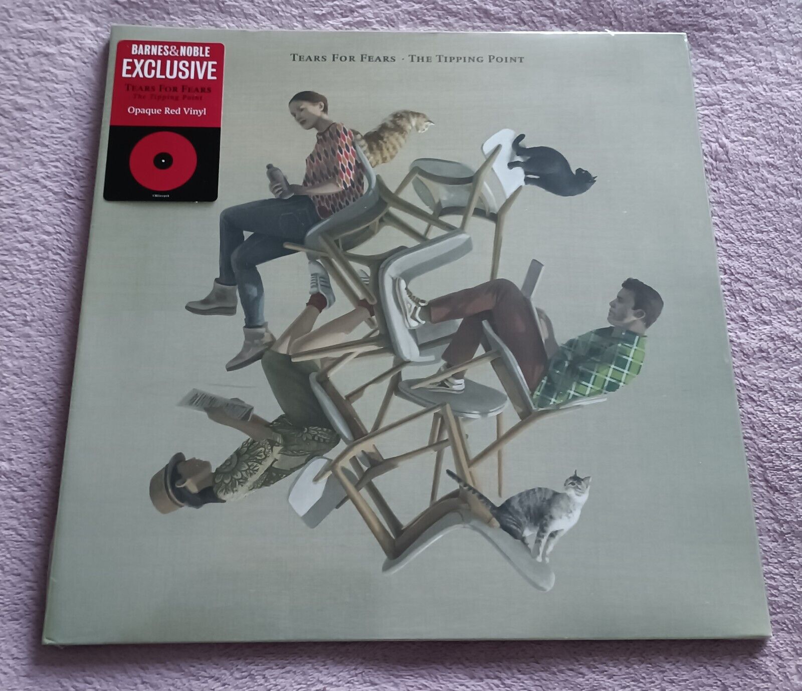 popsike.com - Tears For Fears The Tipping Point RED Vinyl LP Album ...
