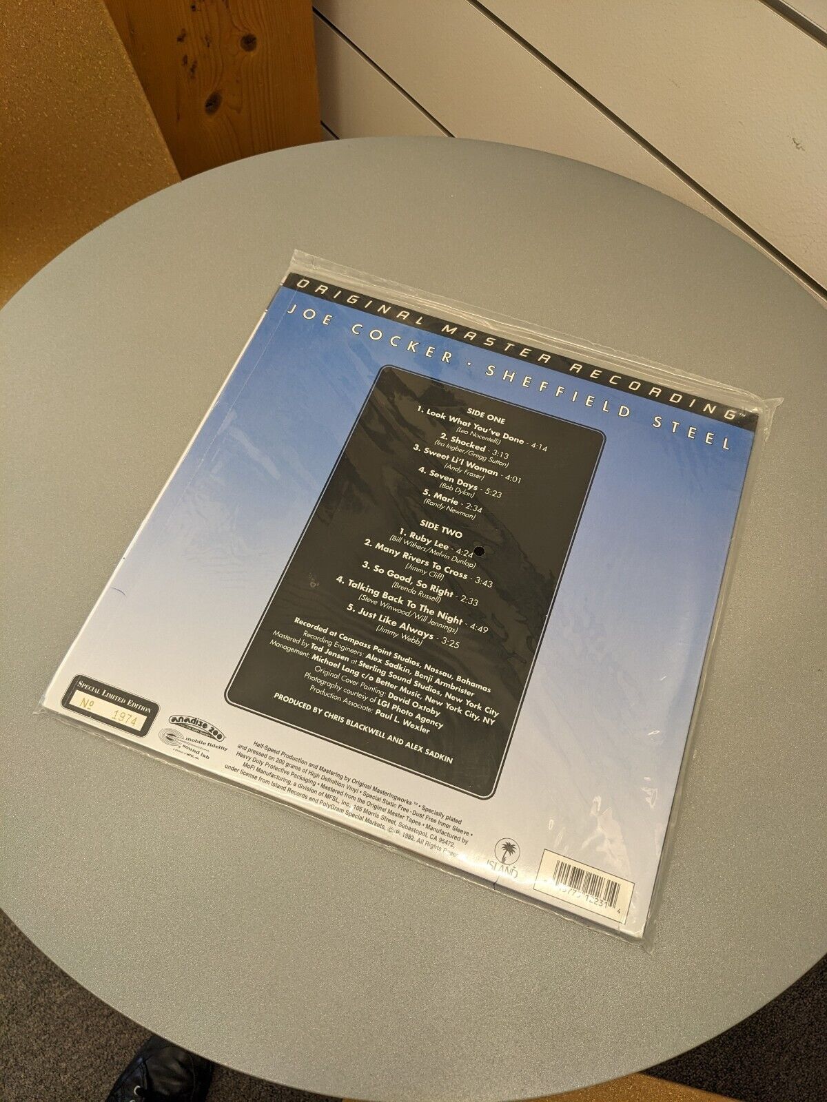 popsike.com - SEALED Original Master Recording MFSL 1-223 Joe Cocker ...