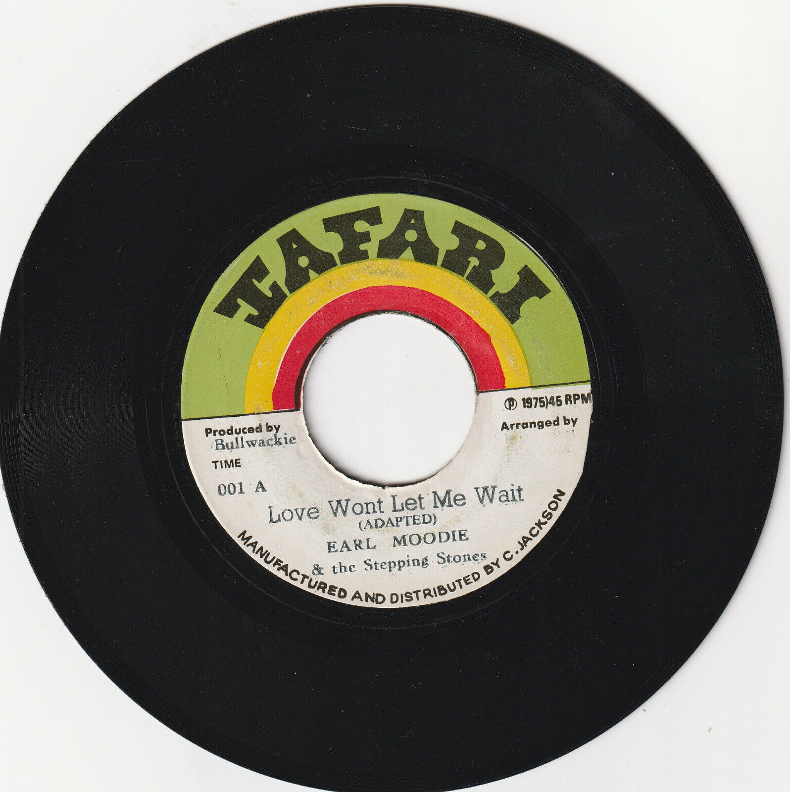 popsike.com - ROOTS REGGAE 45 TAFARI LABEL EARL MOODIE " LOVE WONT LET ...