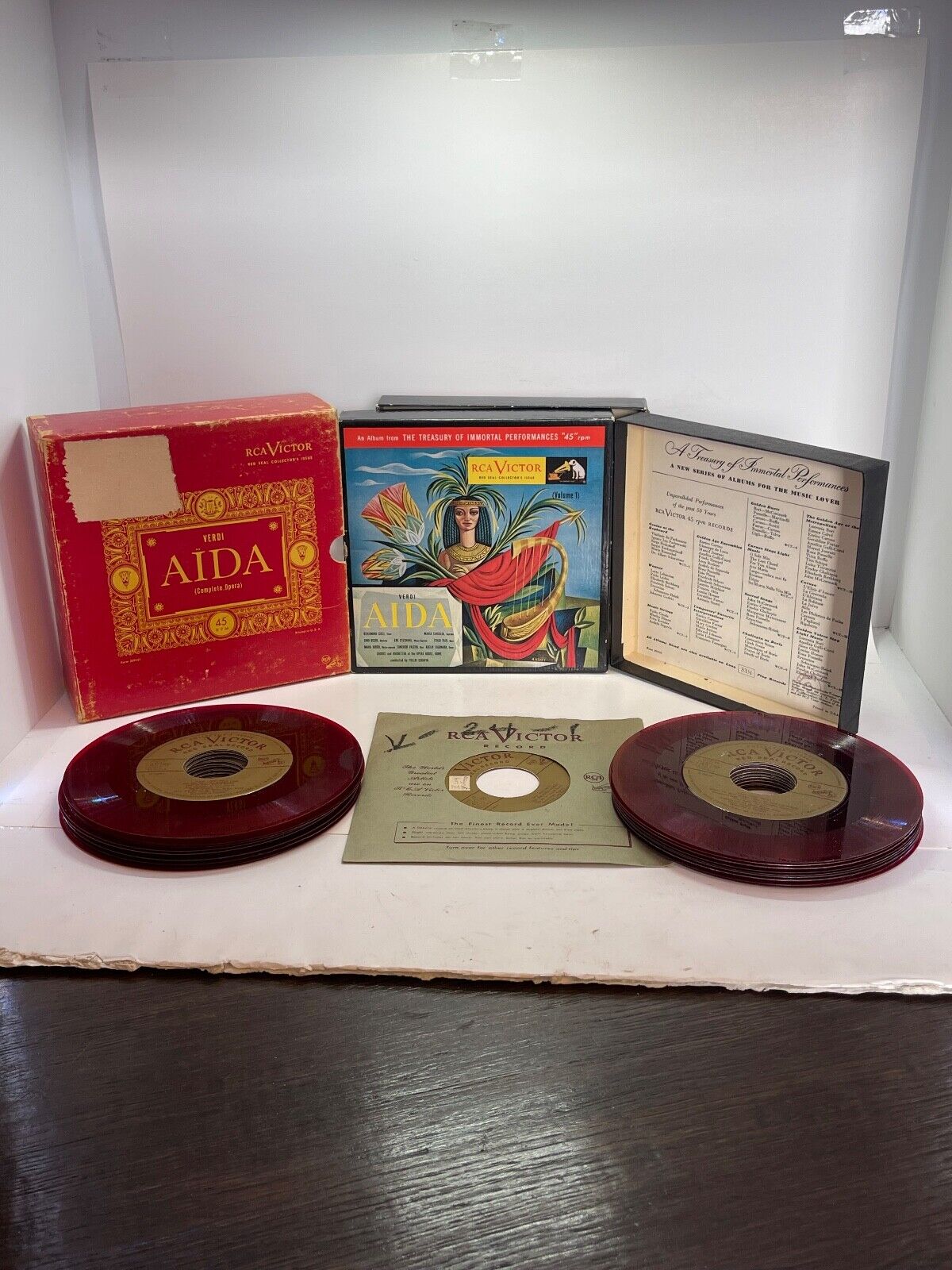 popsike.com - Verdi Aida (Complete Opera) RCA Victor Red Seal ...