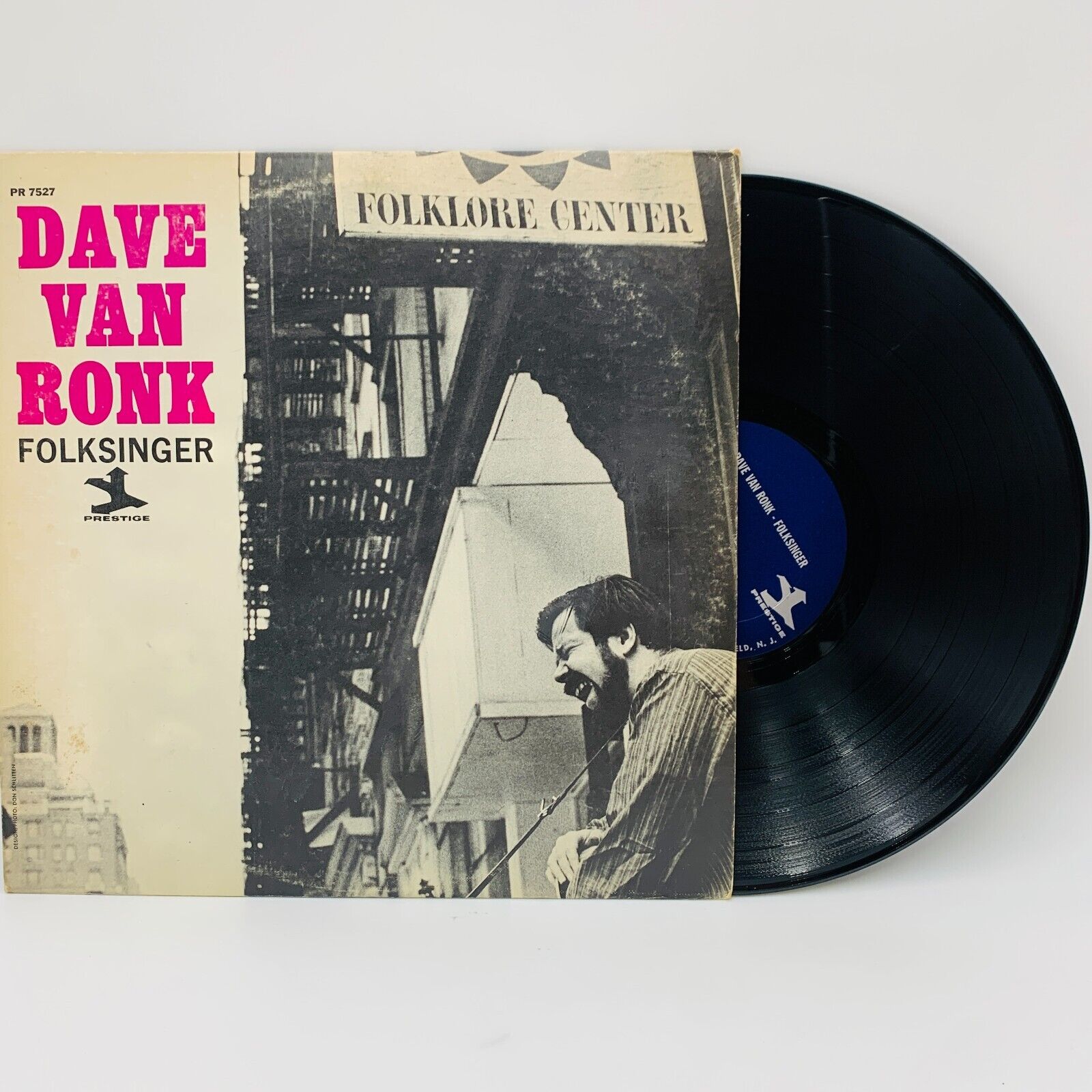popsike.com - Dave Van Ronk ‎– Folksinger 1967 Mono Prestige PR 7527 EX ...