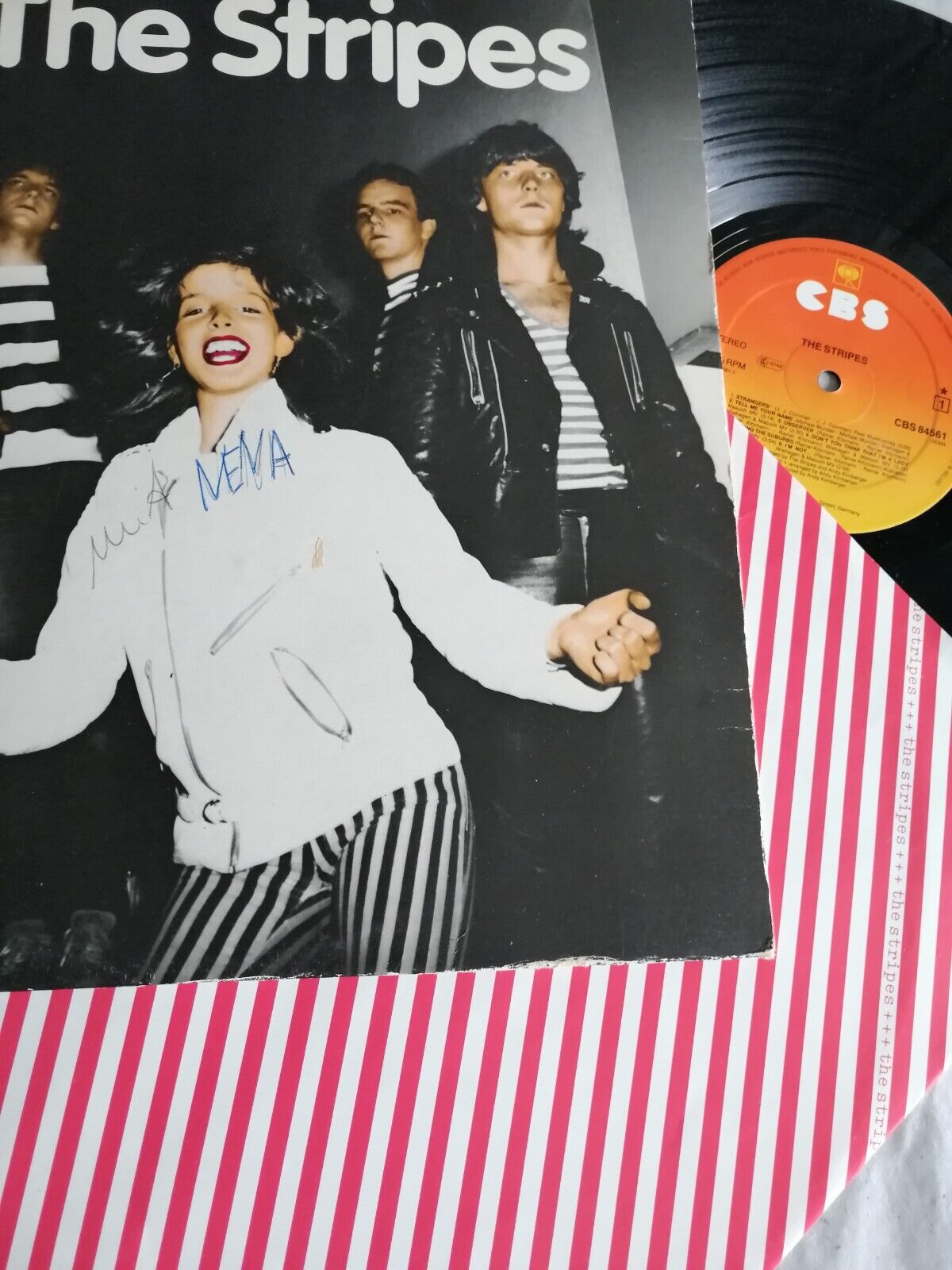 popsike.com - The Stripes (NENA ) - The Stripes Vinyl ( EX) Album LP ...