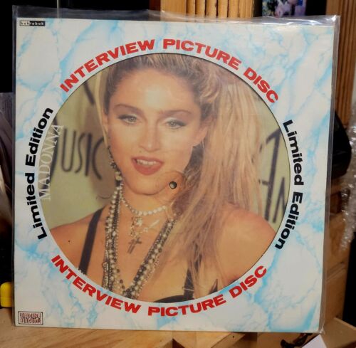 popsike.com - MADONNA - INTERVIEW PICTURE DISC - LIMITED EDITION BAK ...